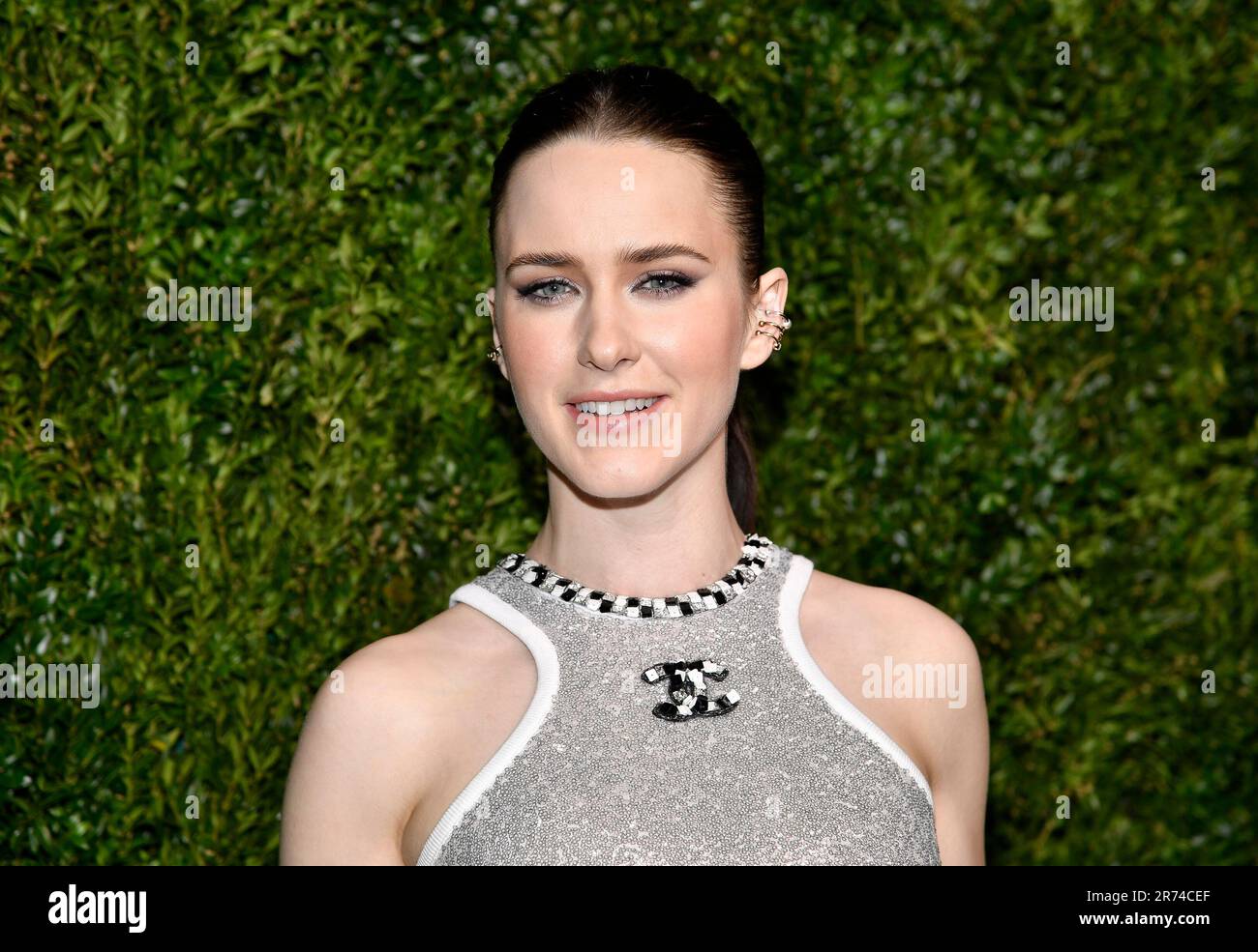 Rachel Brosnahan attends the 16th annual Chanel Tribeca Artists Dinner ...