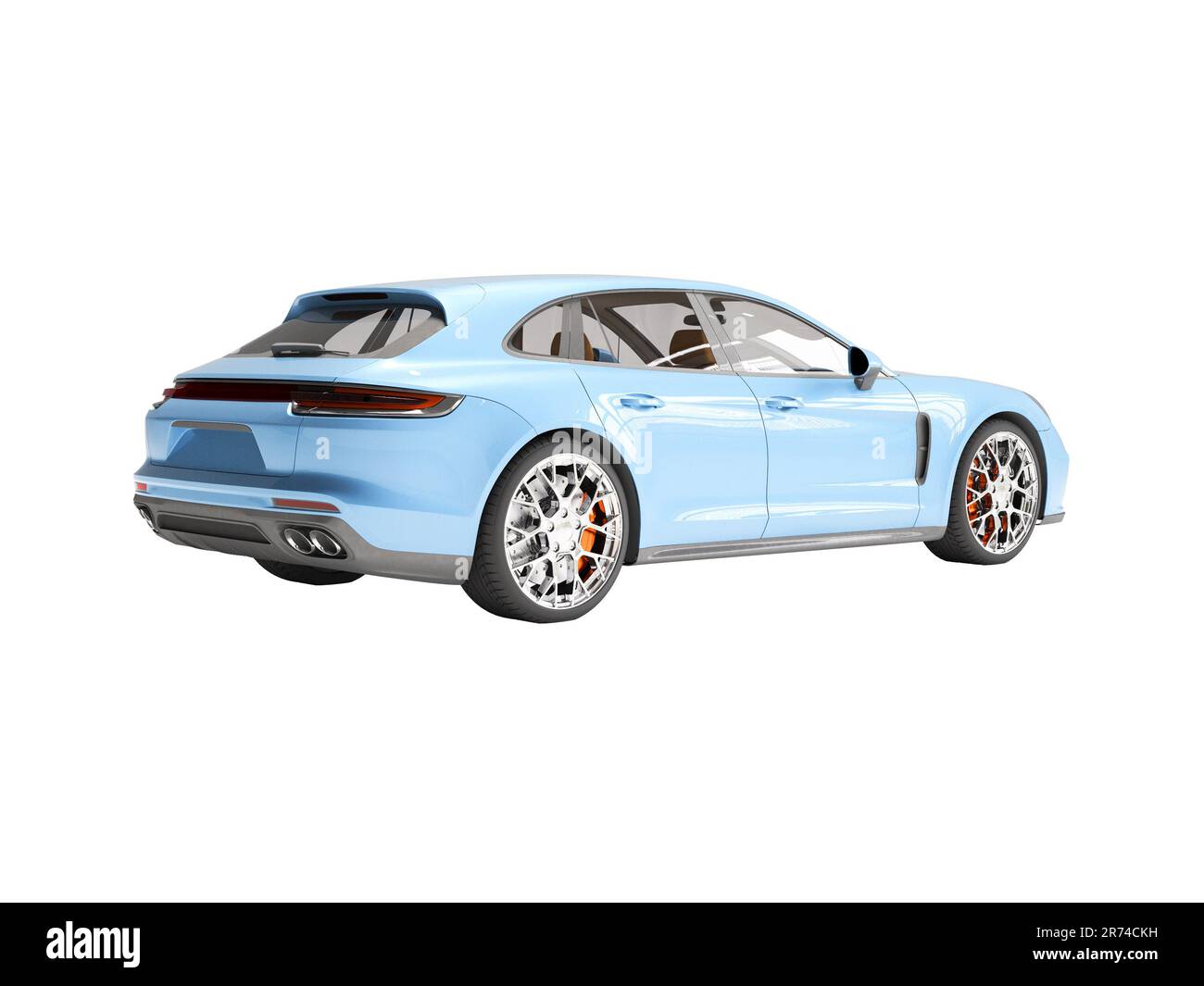 Rear view large family Cut Out Stock Images & Pictures - Alamy