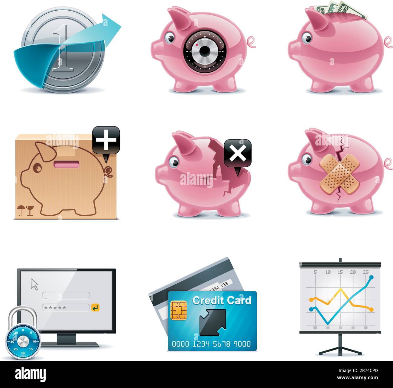 Account related Cut Out Stock Images & Pictures - Alamy