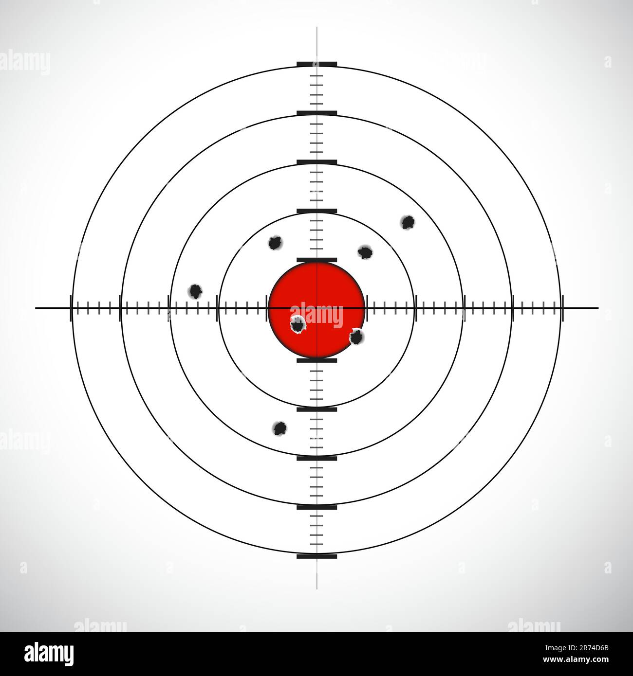 illustration of target board Stock Vector Image & Art - Alamy
