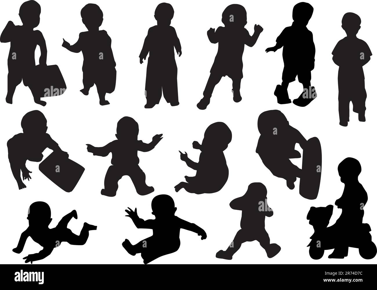 Nature walk children Cut Out Stock Images & Pictures - Alamy