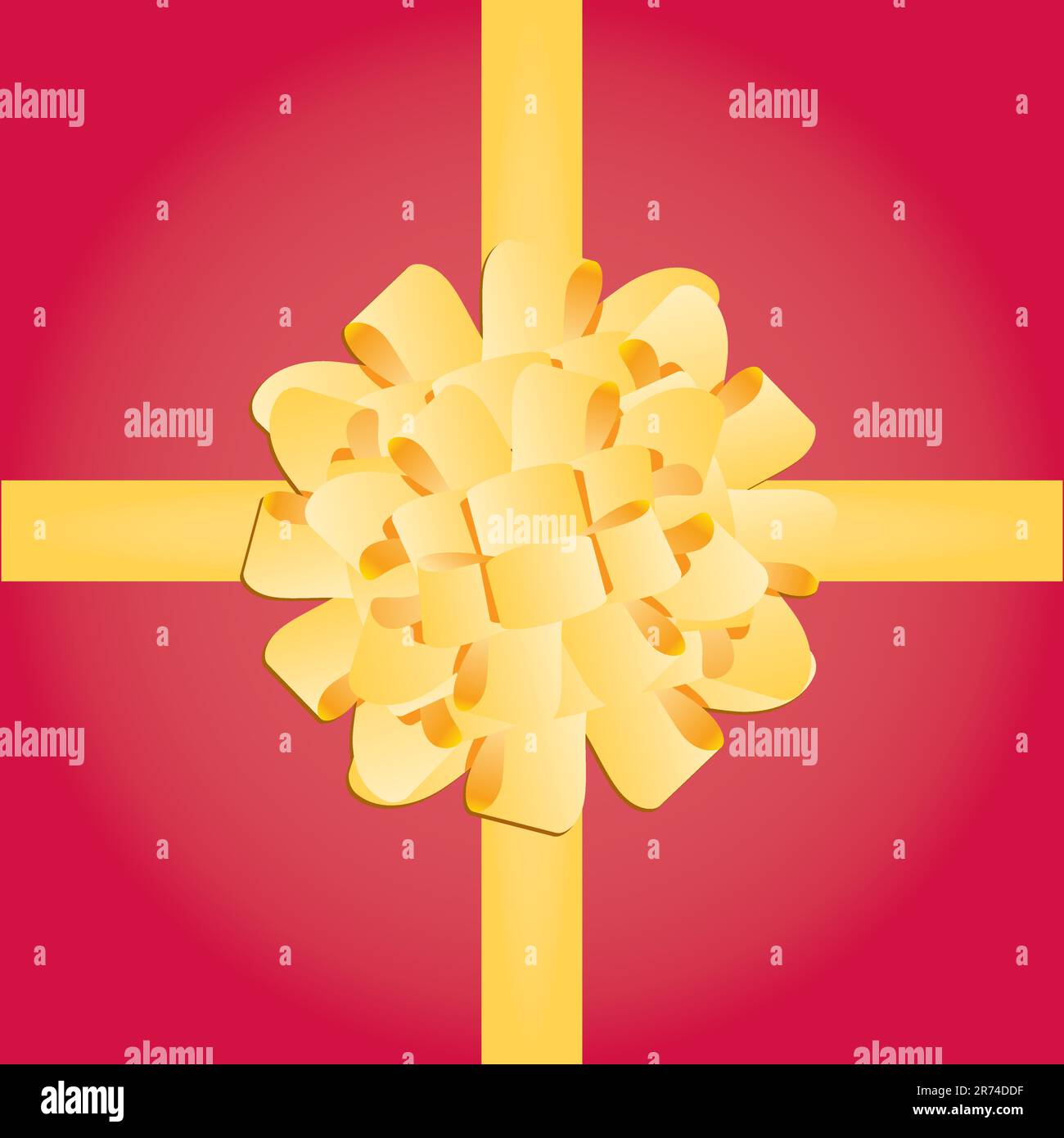 Bow gift present vector illustration Stock Vector Image & Art - Alamy