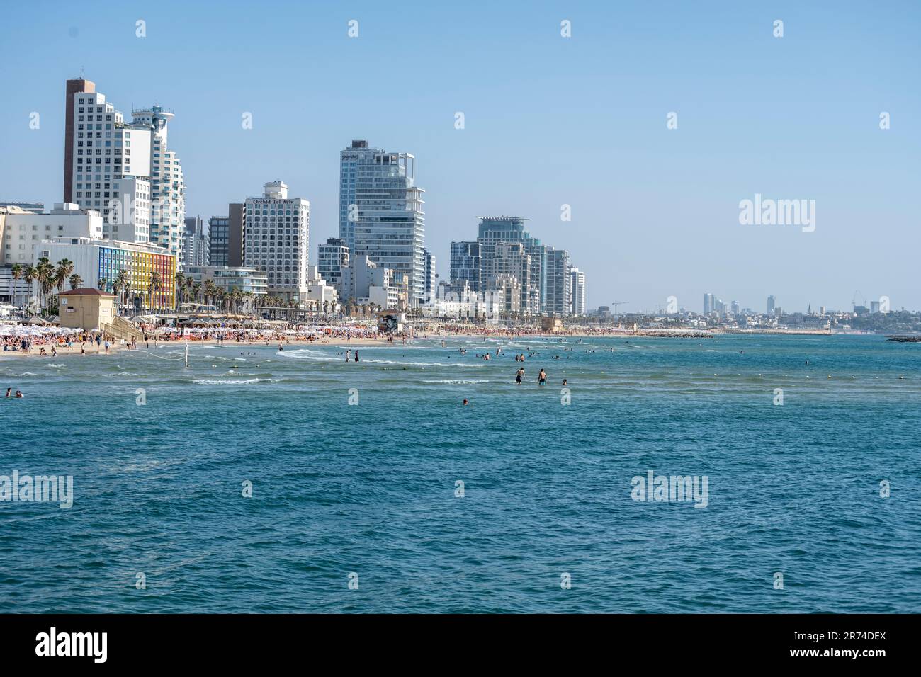 Frishman beach tel aviv hi-res stock photography and images - Alamy