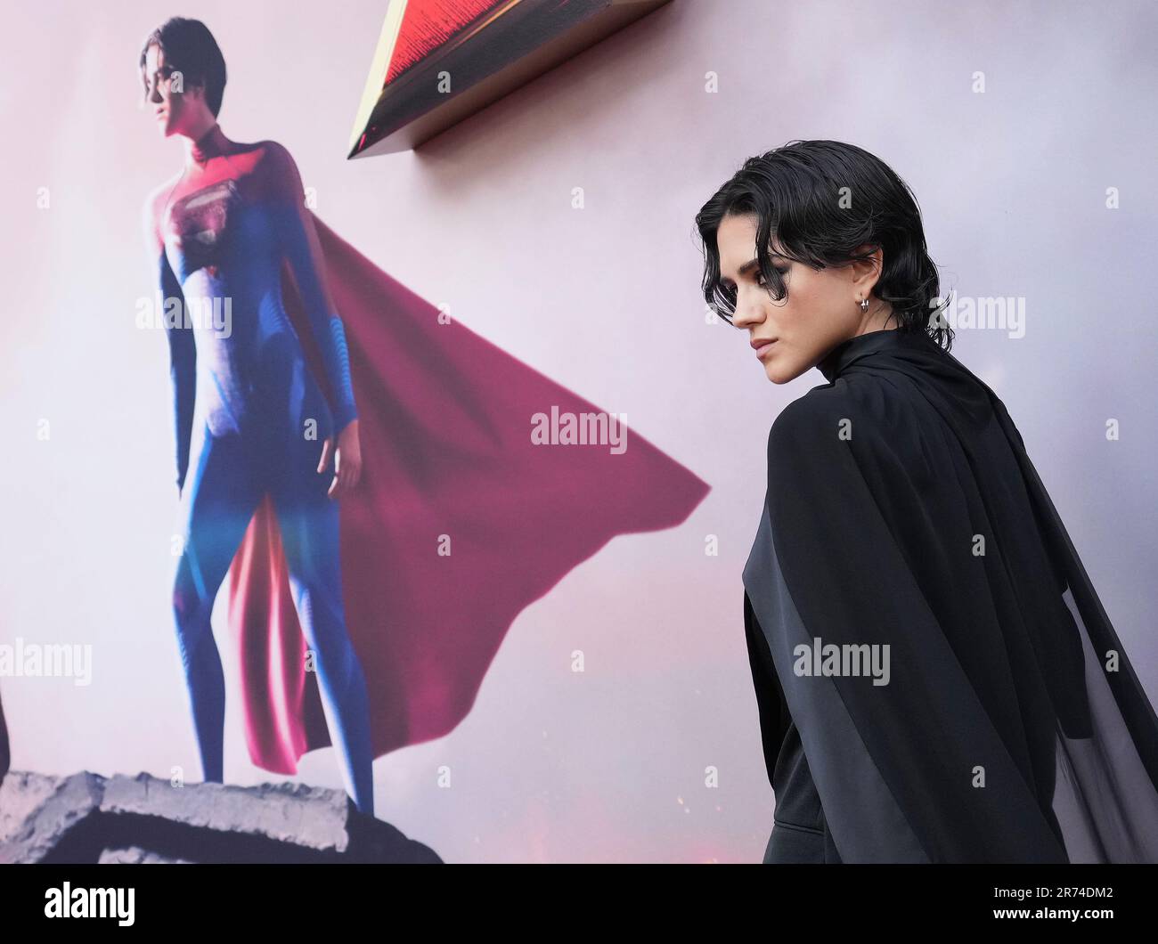 Sasha Calle arrives at the Warner Bros. THE FLASH Los Angeles Premiere ...