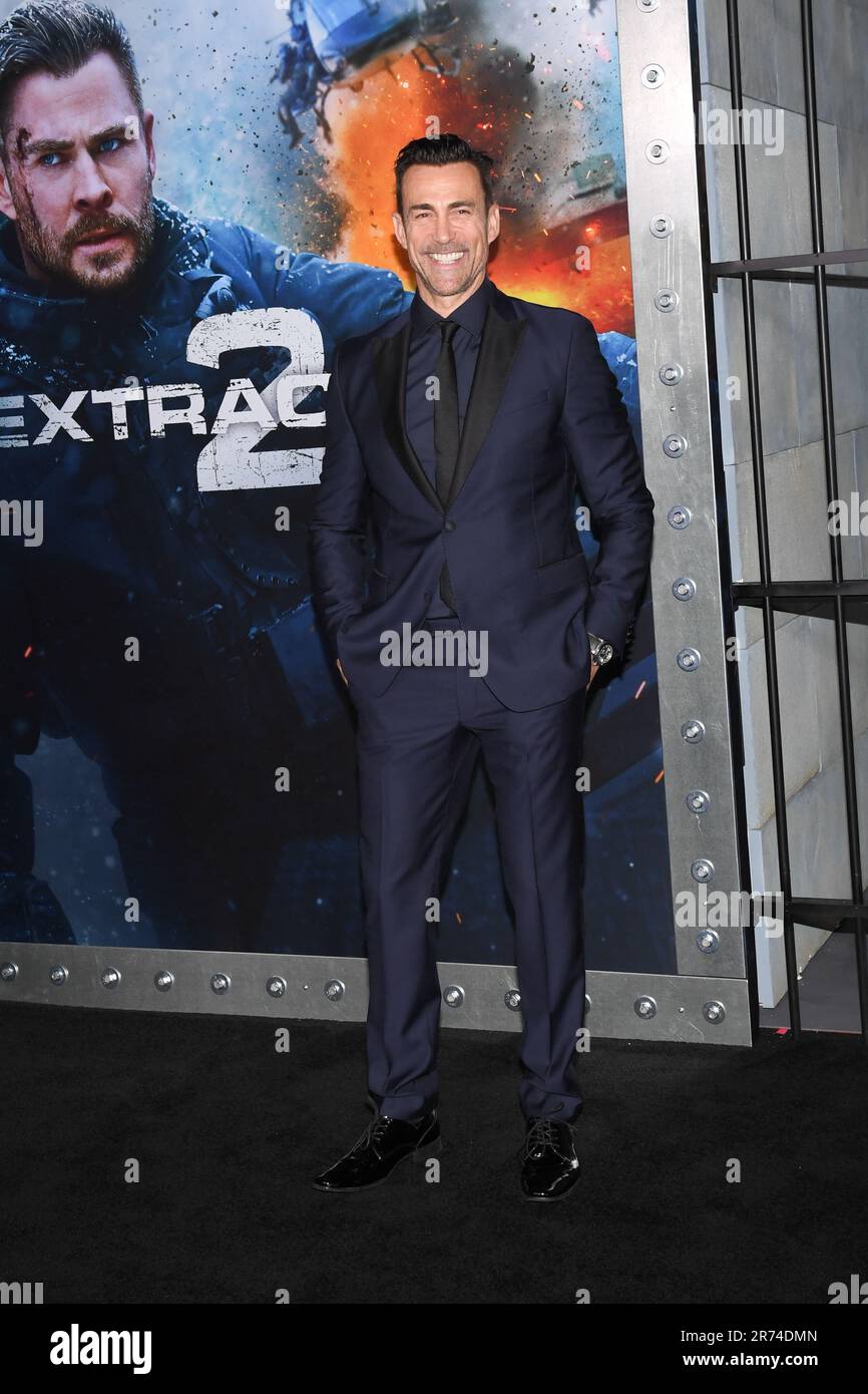 Daniel Bernhardt attending the 'Extraction 2' film premiere at Jazz at Lincoln Center in New ...