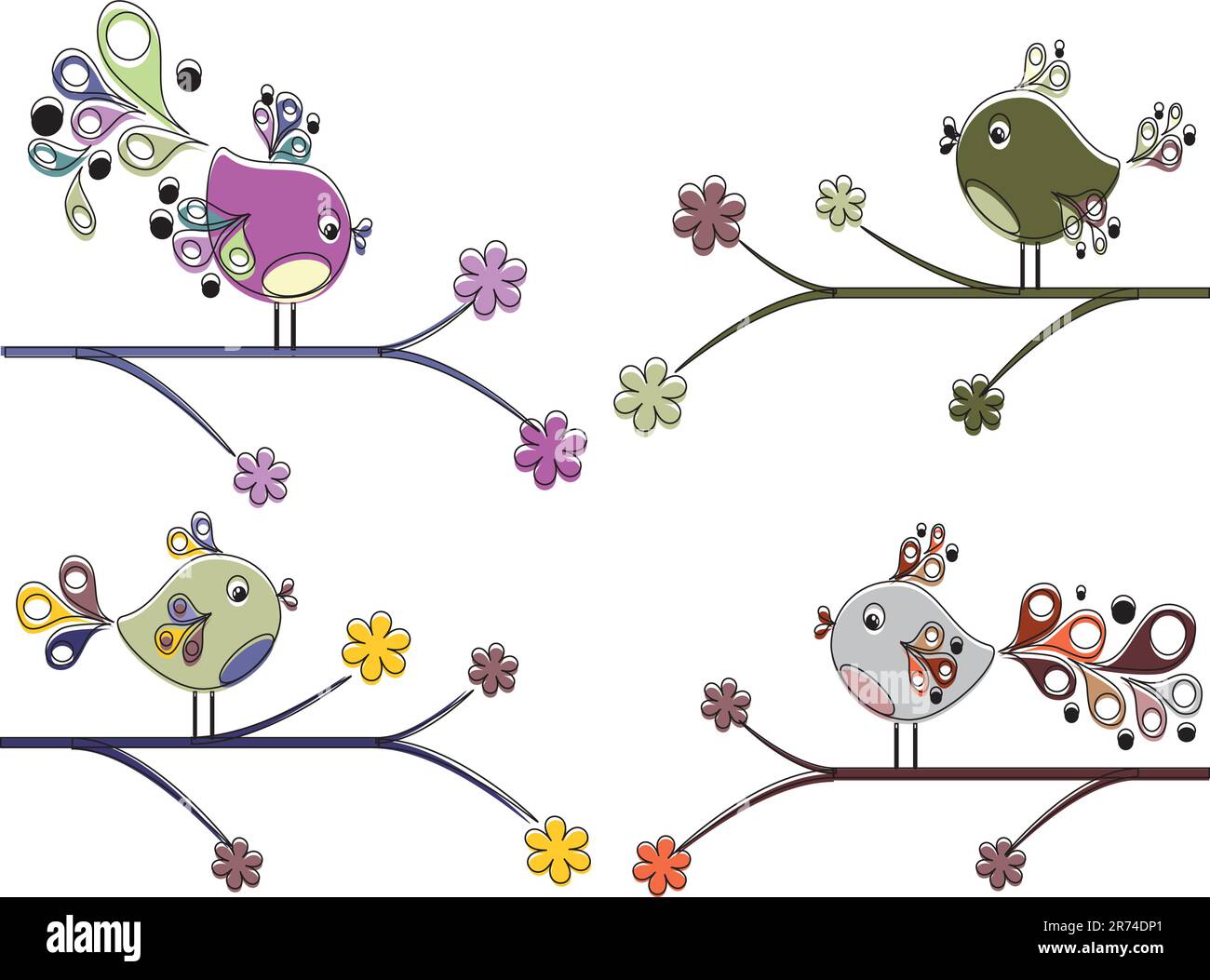 Pet decor design Stock Vector Images - Alamy