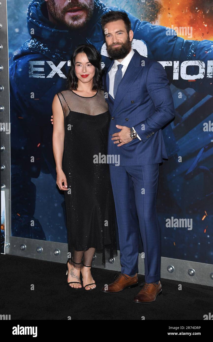 New York, USA. 12th June, 2023. Rachel McDermott and Sam Hargrave ...