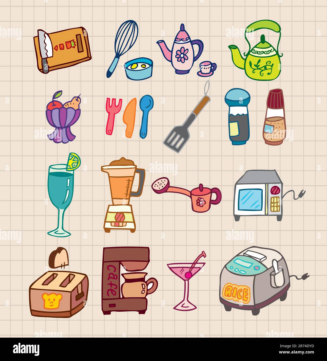 Kitchen appliances icon Stock Vector Image & Art - Alamy