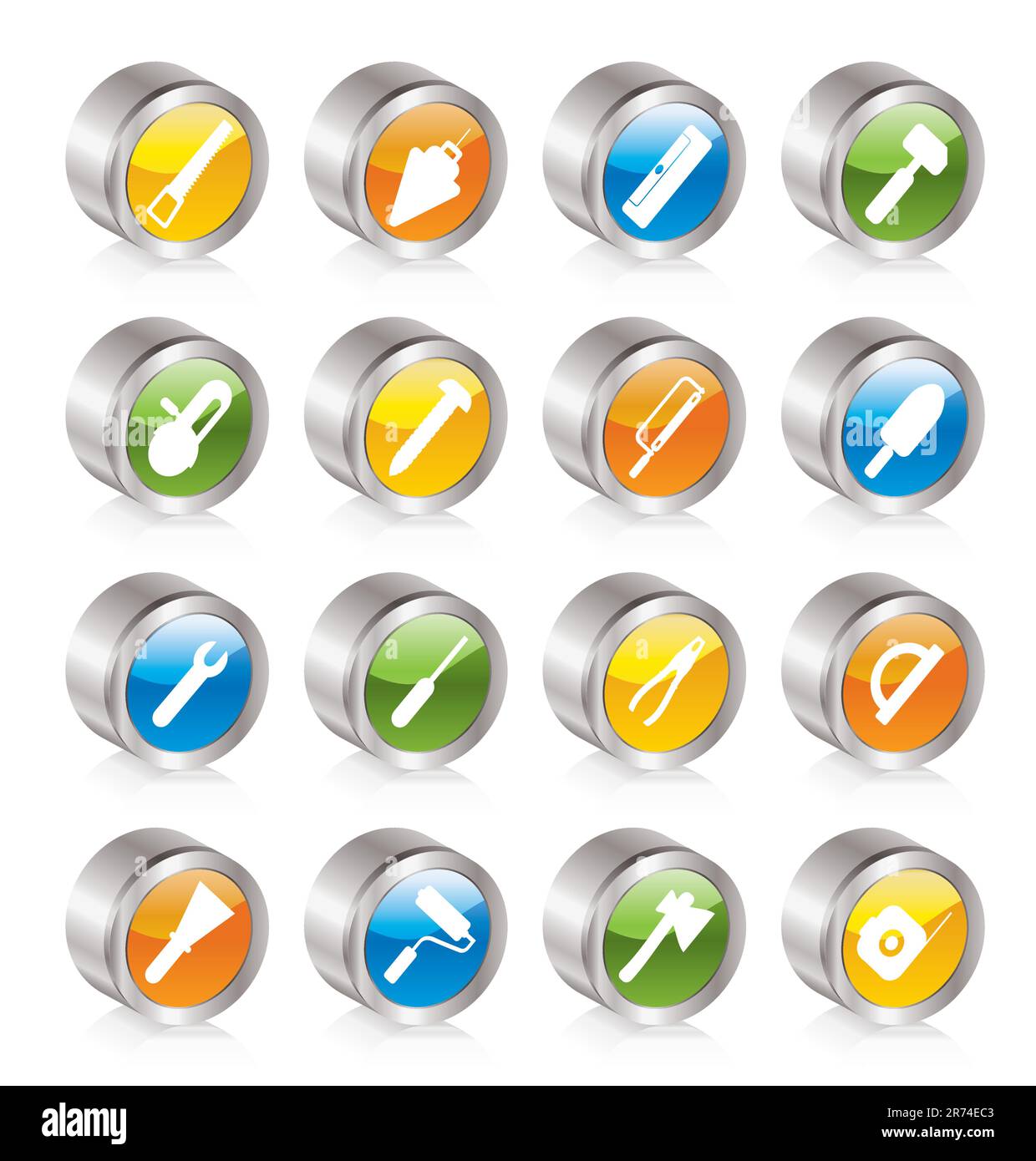 Industrial building detail Cut Out Stock Images & Pictures - Alamy