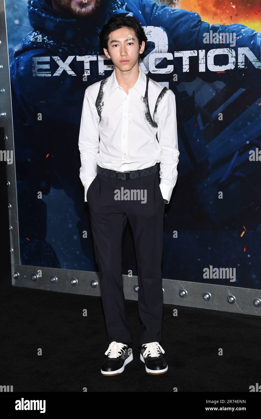New York, USA. 12th June, 2023. Maximilian Lee Piazza attending the ...