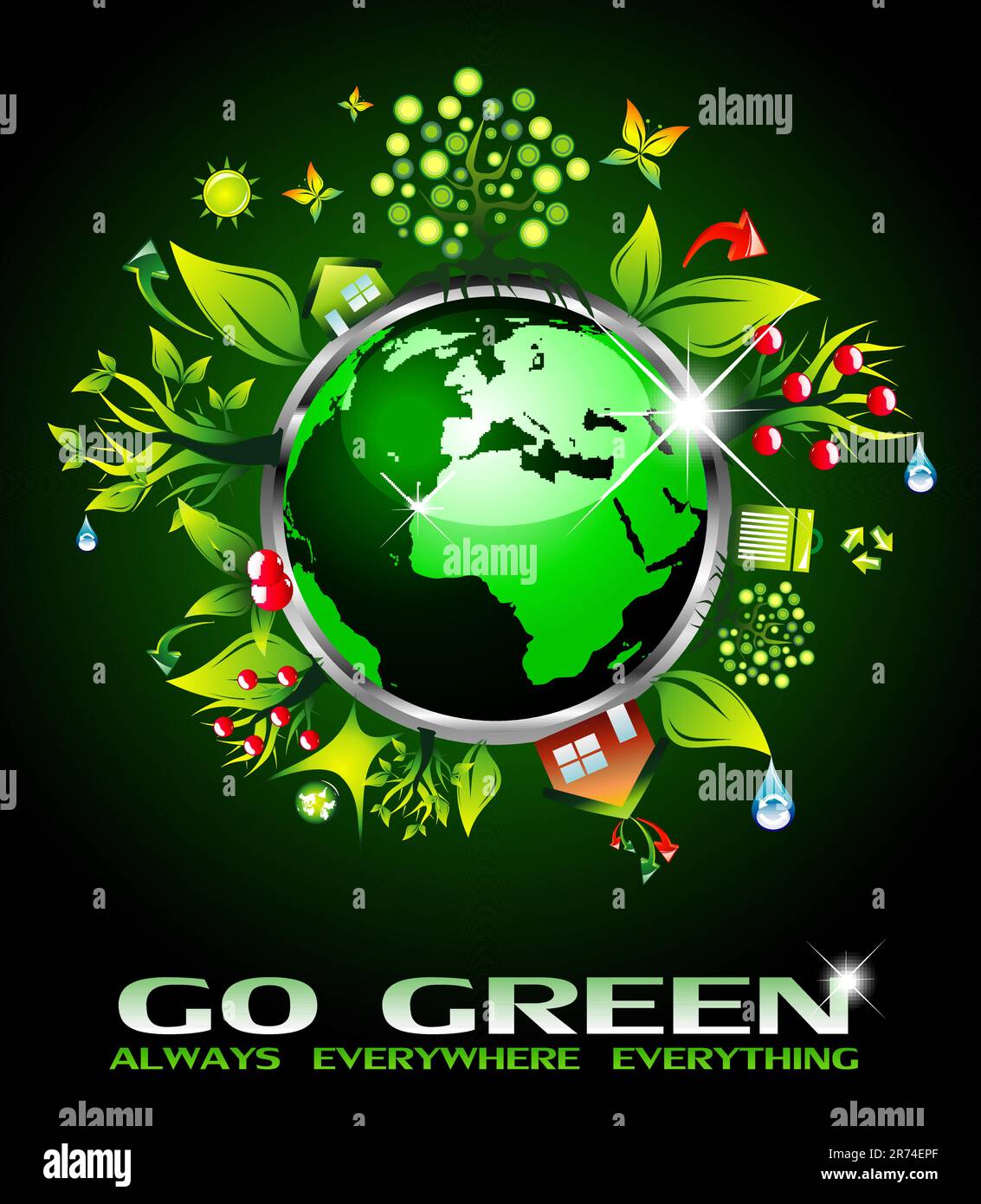 Respect the environment Stock Vector Images - Alamy