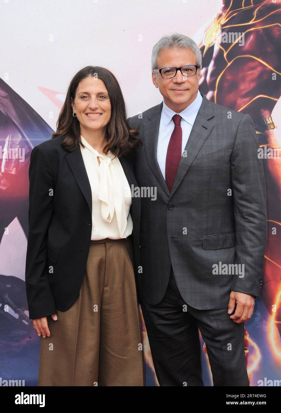 Los Angeles, CA. 12th June, 2023. Mike De Luca, Pam Abdy at arrivals ...