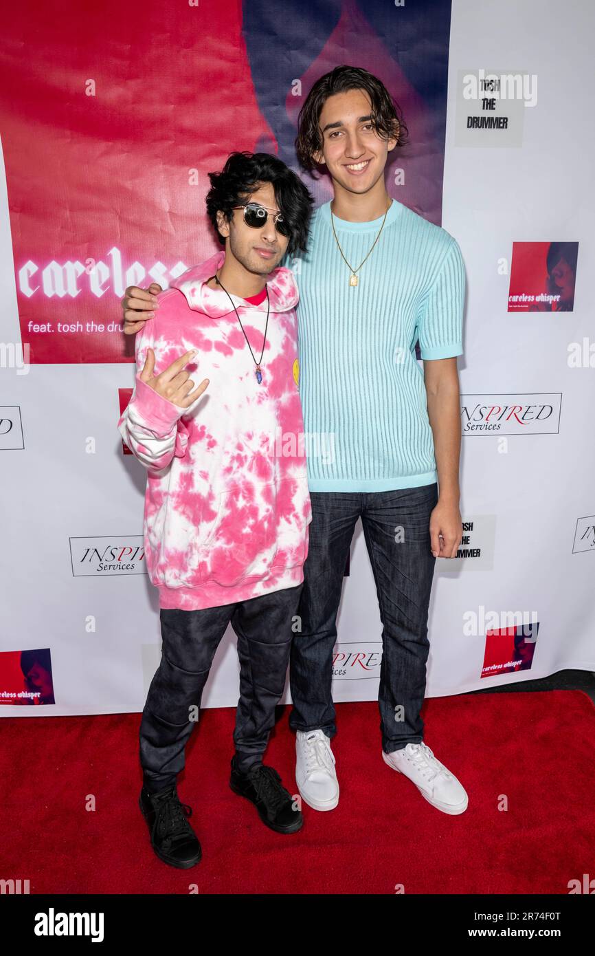 Los Angeles, USA. 12th June, 2023. Pop Singer Adil C, Singer/Musician ...