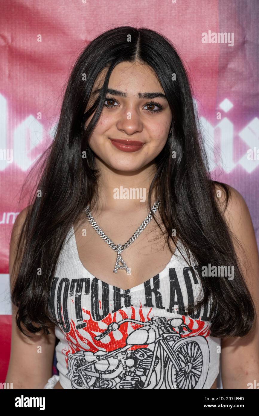 Los Angeles, USA. 12th June, 2023. Model Alexandra Bull attends Kendall ...