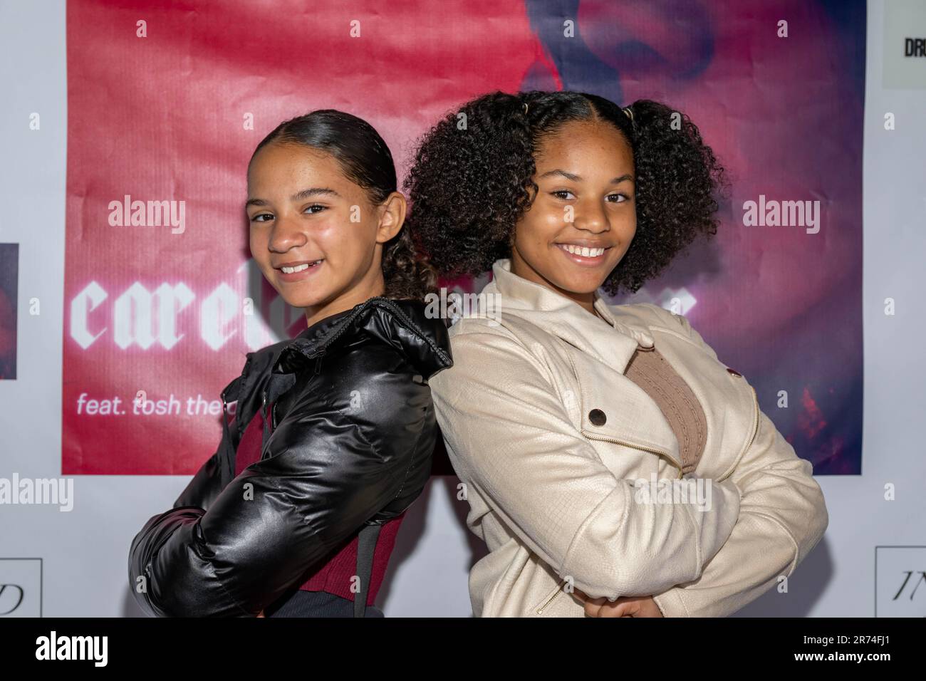 Los Angeles, USA. 12th June, 2023. Singer/DJ Ariella Byrd and Aviana ...