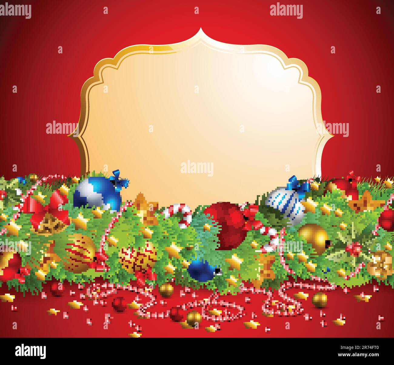 Beaded garland Stock Vector Images - Alamy