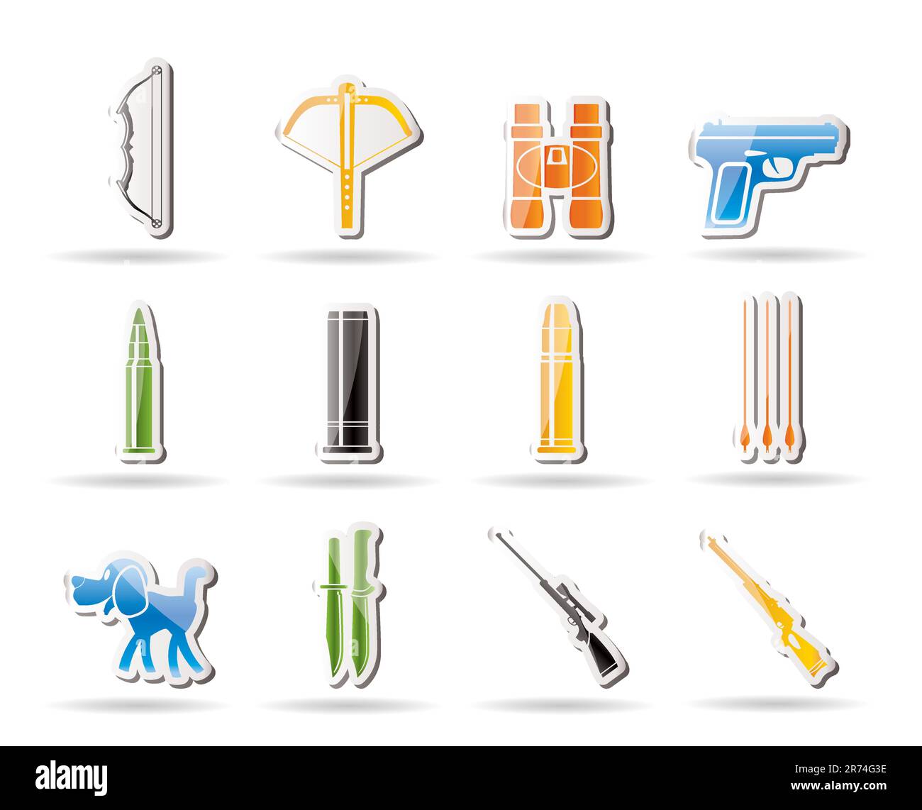Hunting sport shop hunter Stock Vector Images - Alamy
