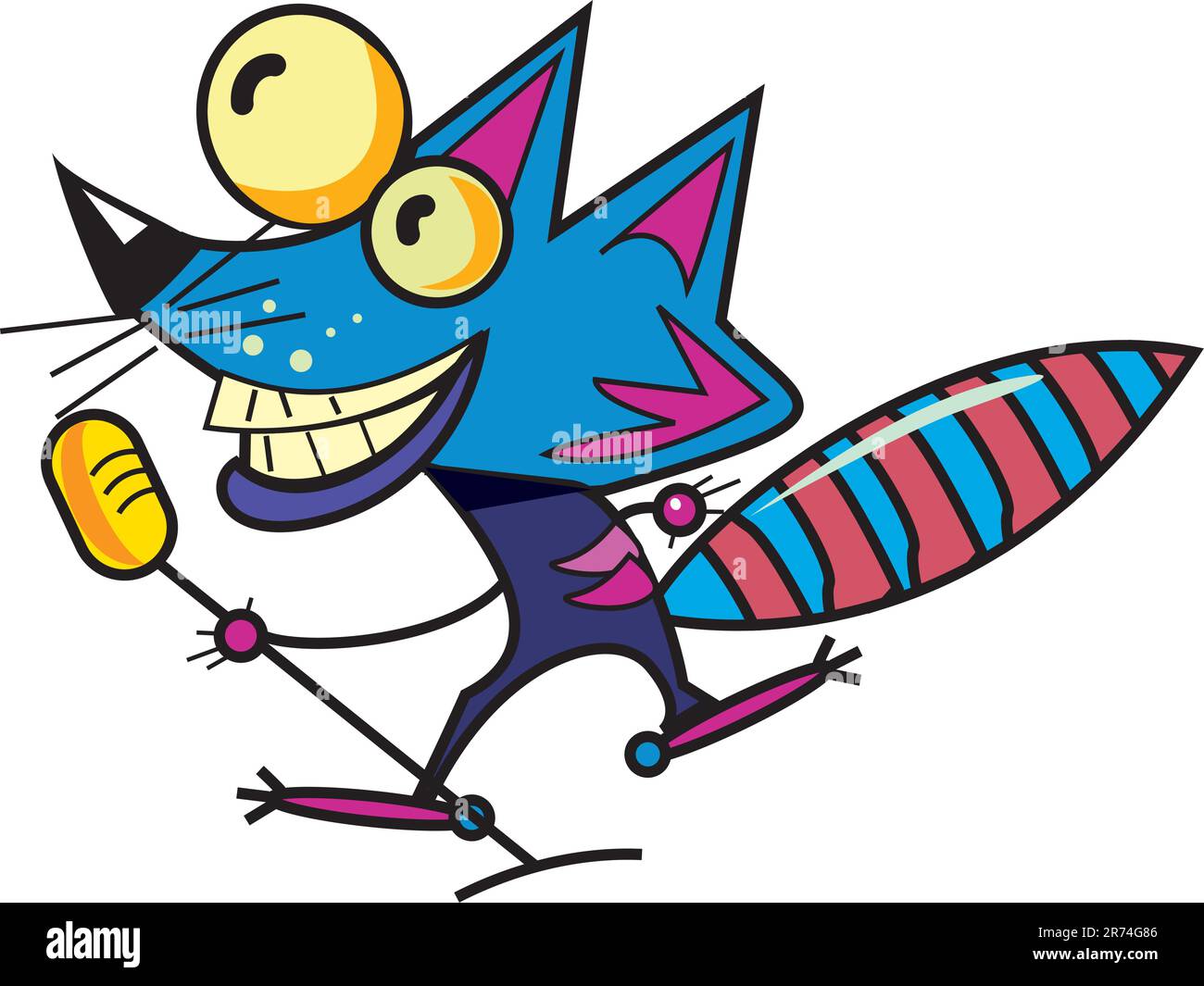 The fox hunt cartoon Cut Out Stock Images & Pictures - Alamy