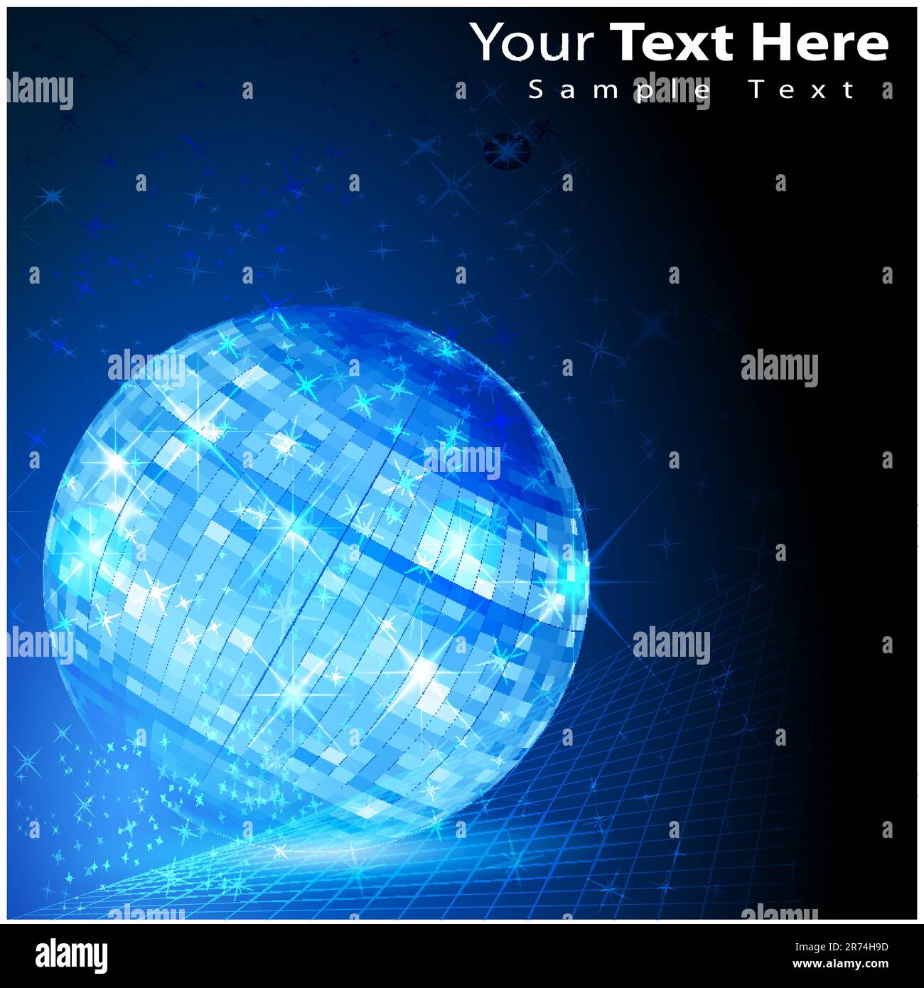 illustration of abstract disco ball Stock Vector Image & Art - Alamy