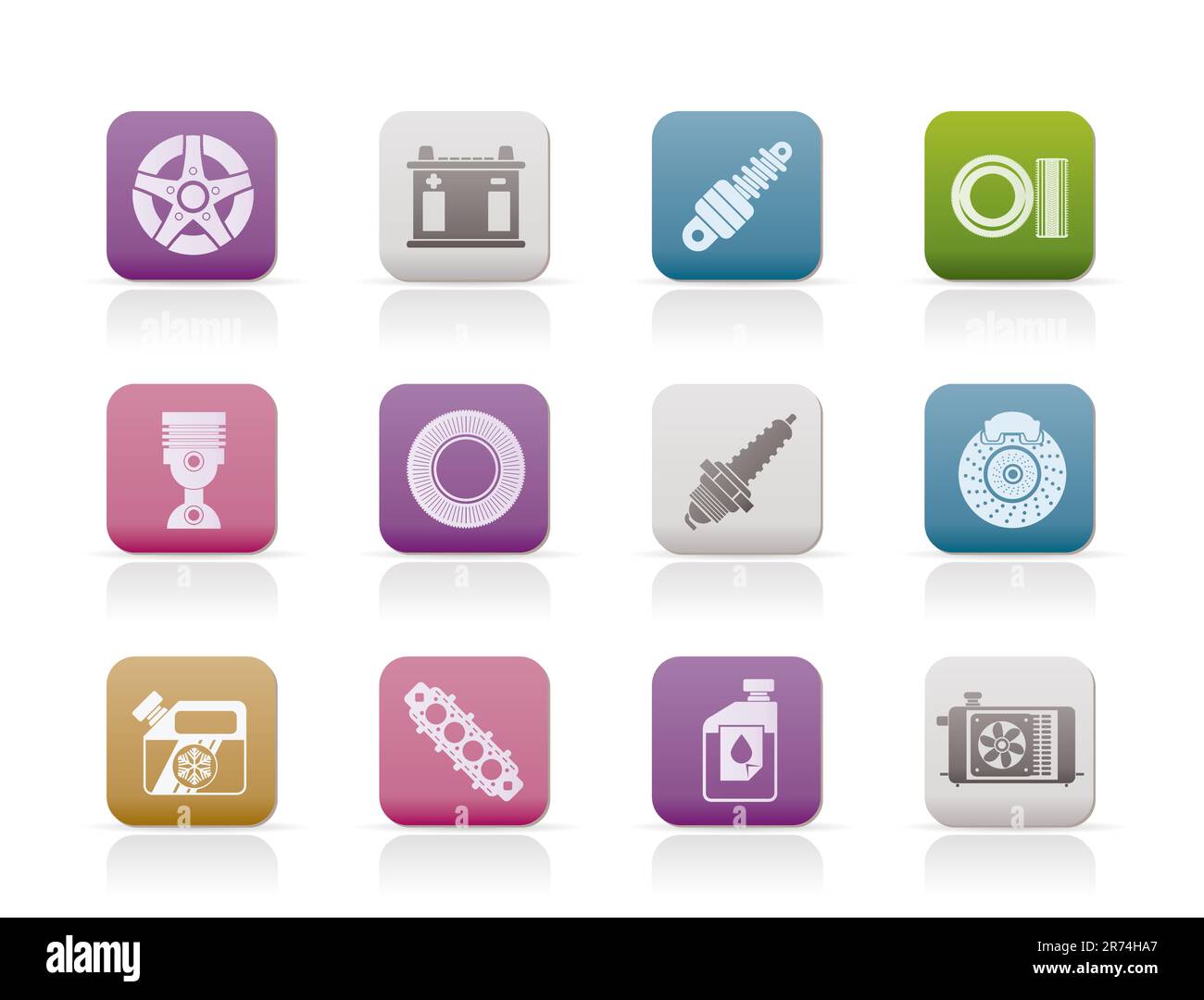 Symbol with 5 parts vector hi-res stock photography and images - Alamy