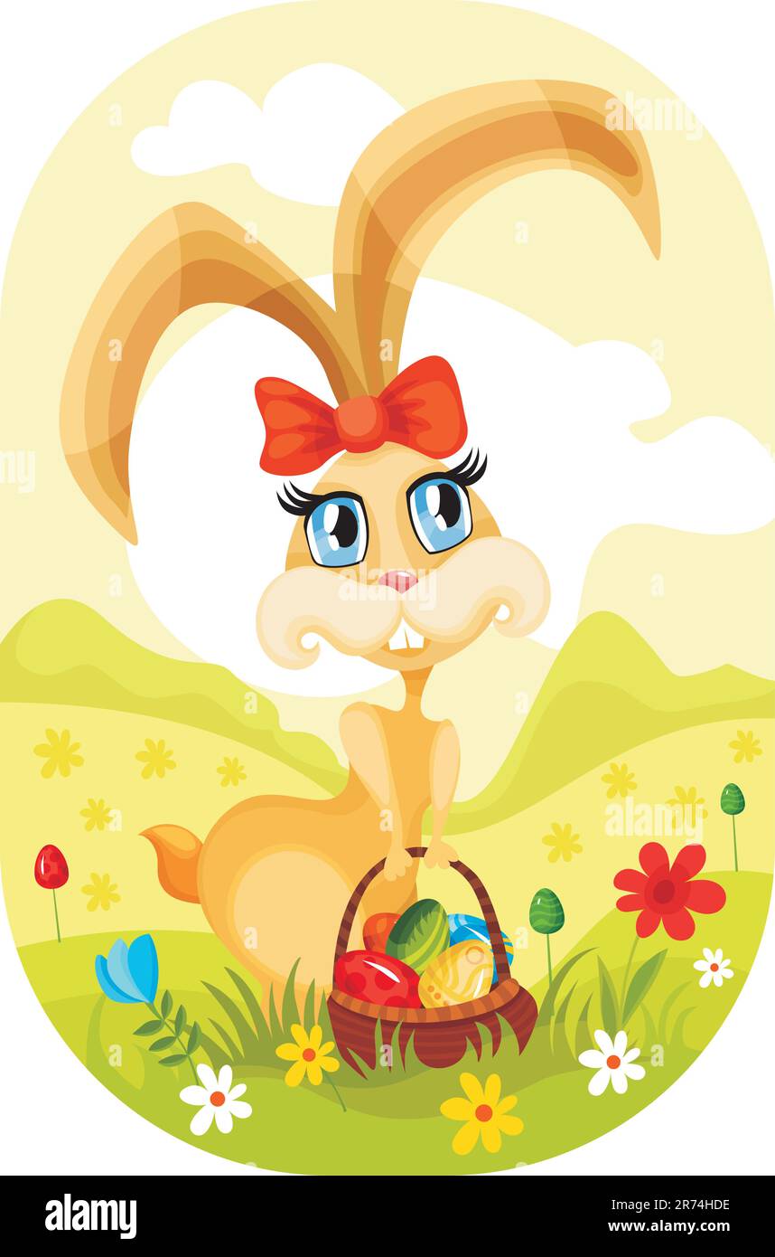 Easter meat food Stock Vector Images - Alamy