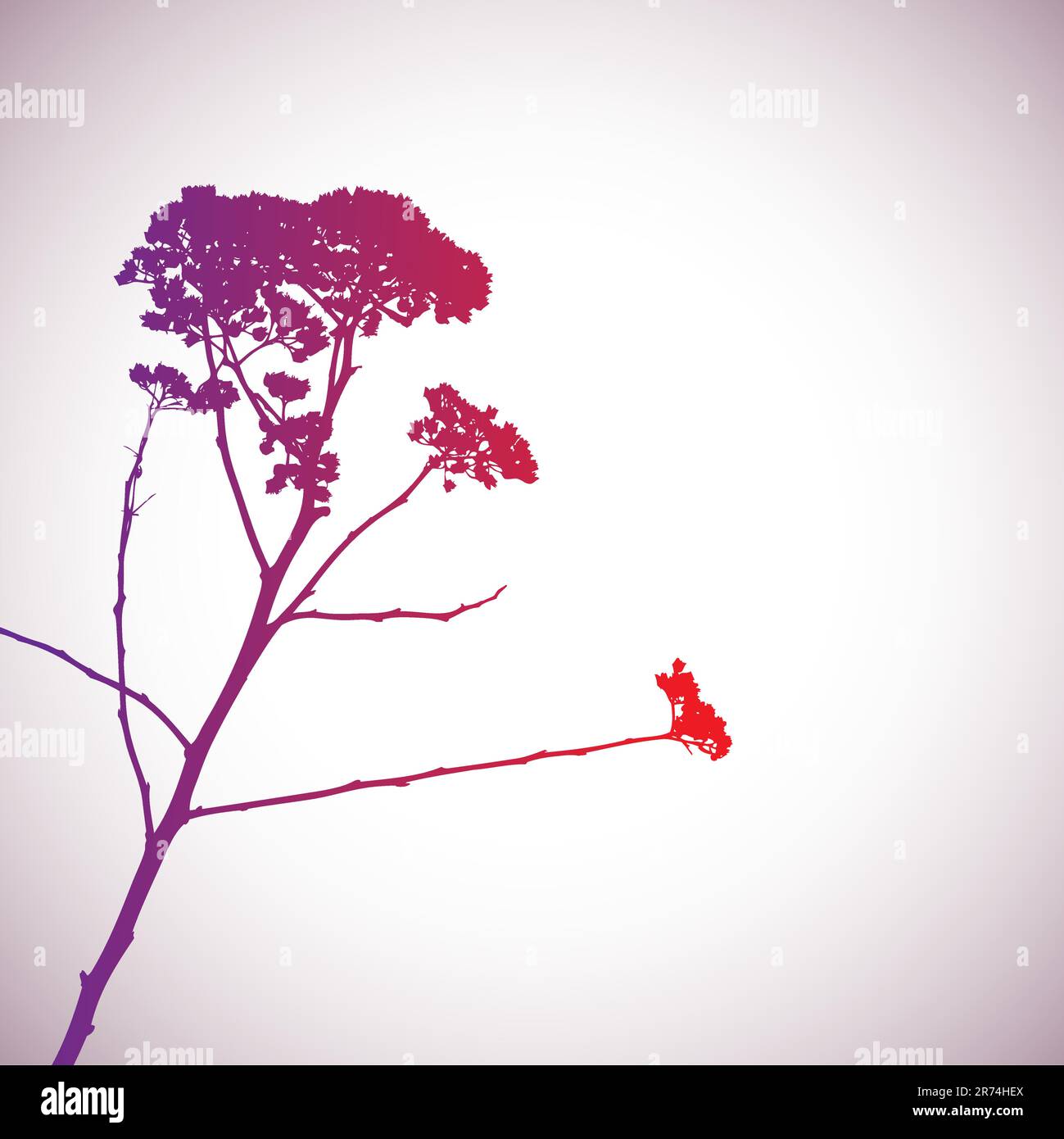 Abstract background with tree. vector illustration Stock Vector Image ...