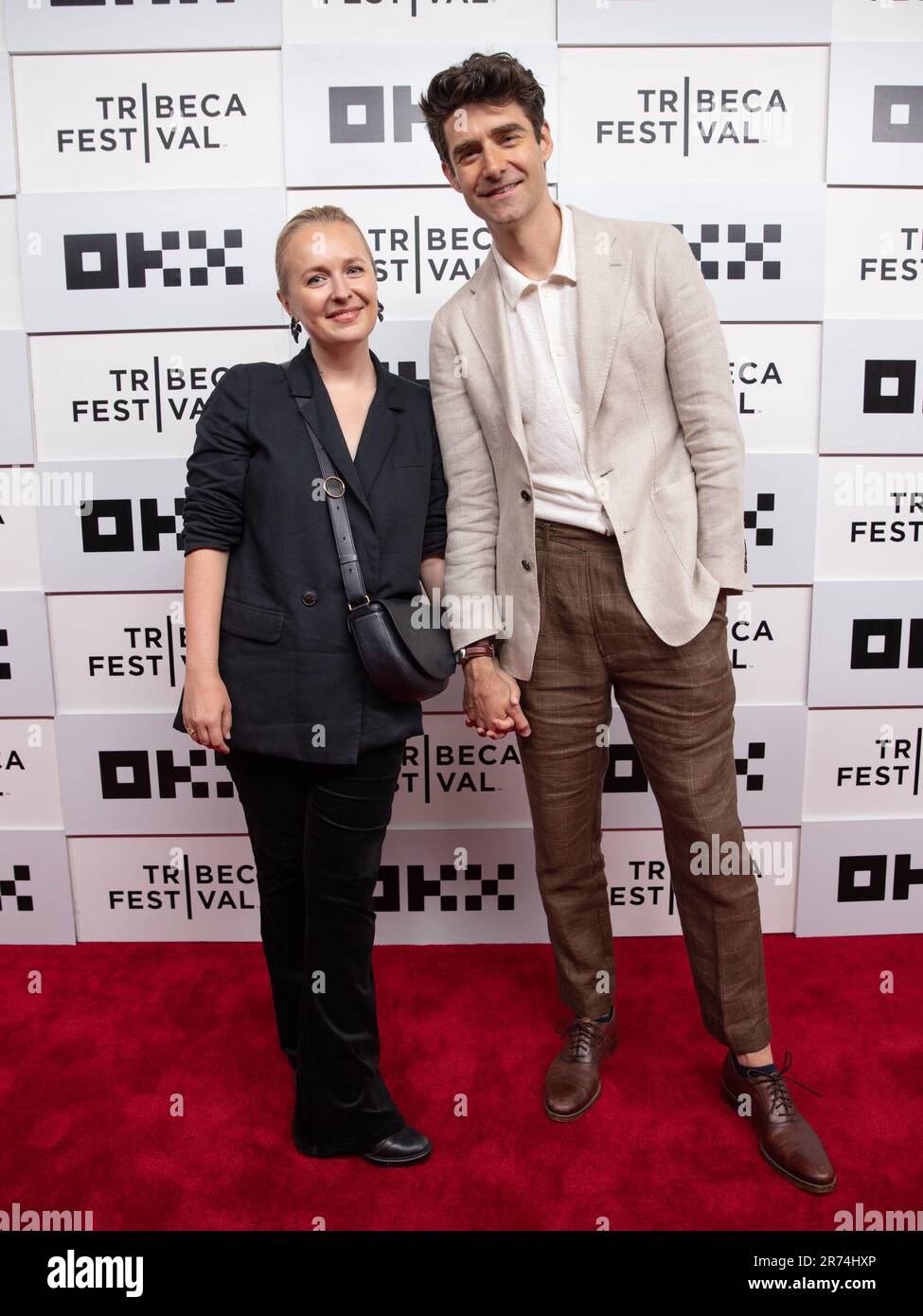 New York, NY, USA. 12th June, 2023. Julia Mattison, Drew Gehling at ...