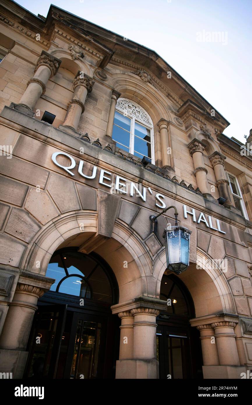 Queens Hall, Hexham, Northumberland Stock Photo - Alamy