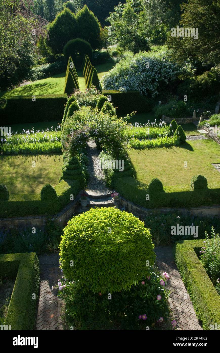 formal garden portrait Stock Photo - Alamy
