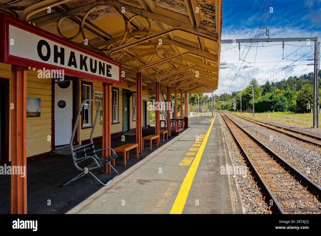 Ohakune, Manawatū-Whanganui region / Aotearoa / New Zealand - February ...