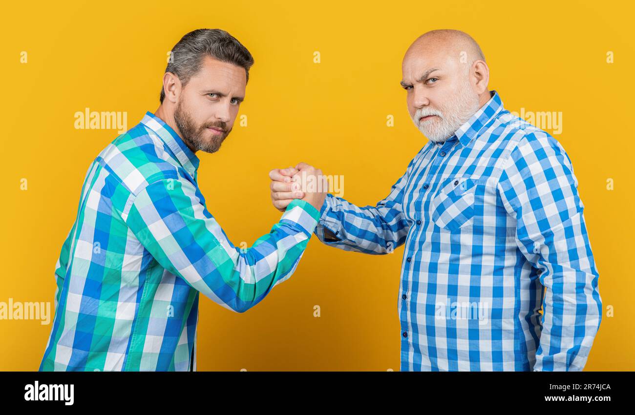 two contradiction of two generation in studio. contradiction of two ...