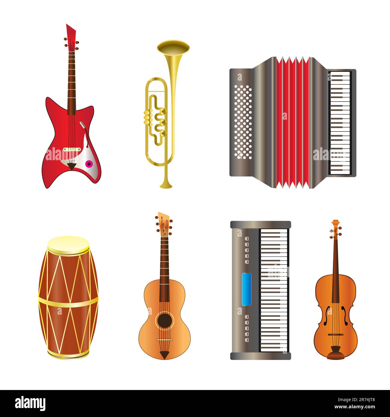 Reed instrument Stock Vector Images - Alamy