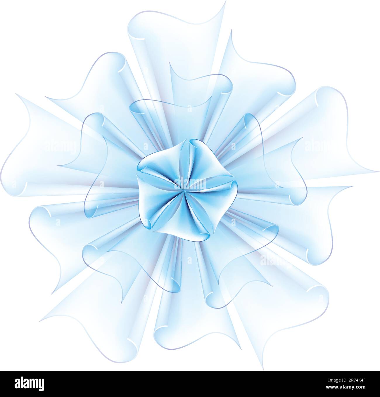 Dynamic Flow Backgrounds #3. Vector illustration on white background ...