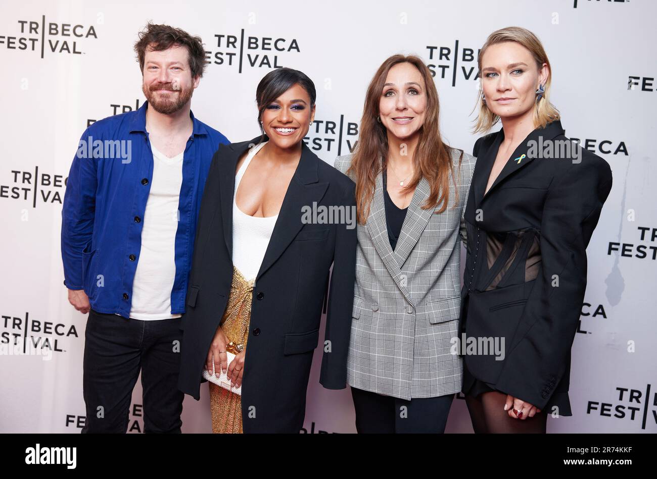 June 12, 2023, New York, New York, USA: John Gallagher Jr., Ariana ...