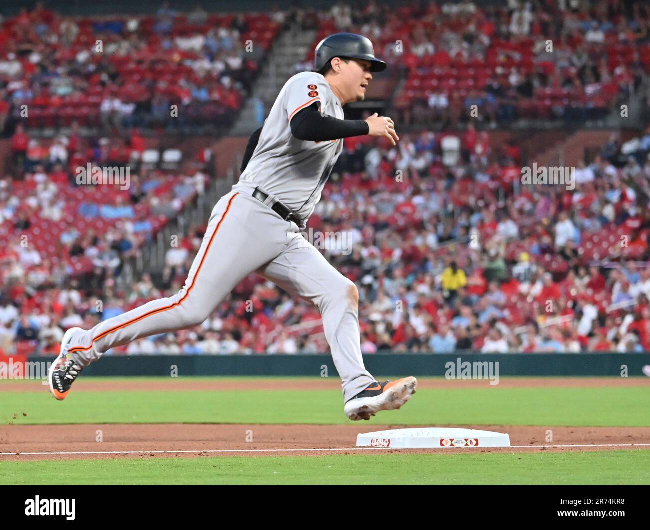 ST. LOUIS, MO - JUNE 12: San Francisco Giants first baseman Wilmer ...