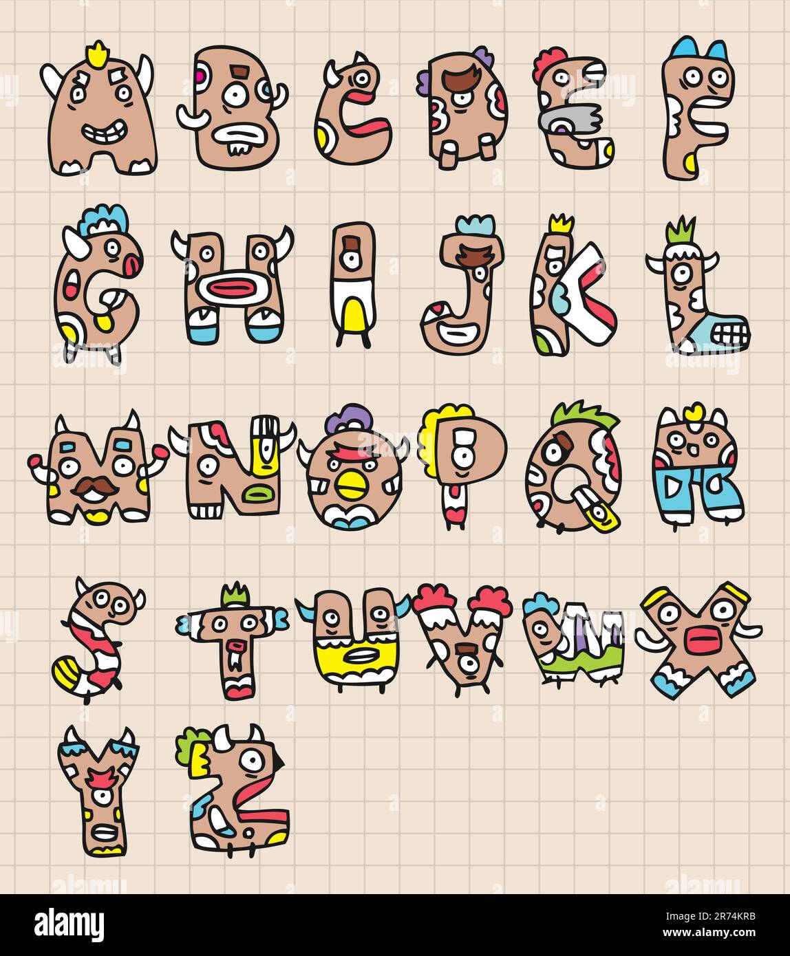 Monster bubbles Stock Vector Images - Alamy