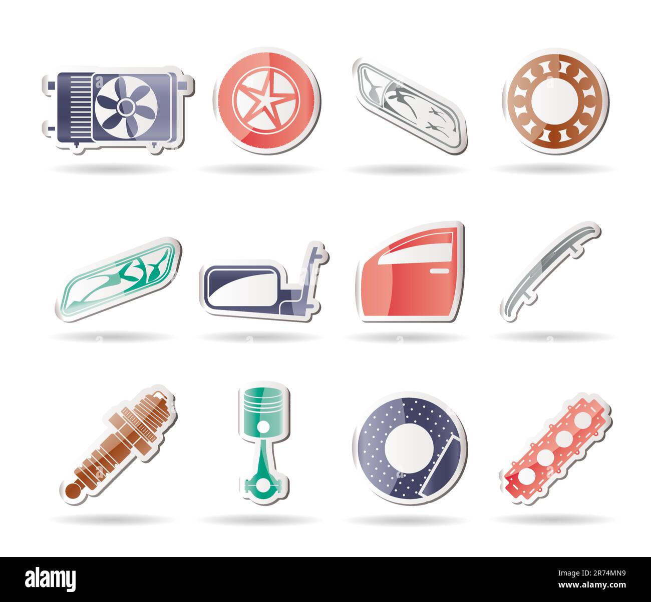 Tyre parts Stock Vector Images - Alamy