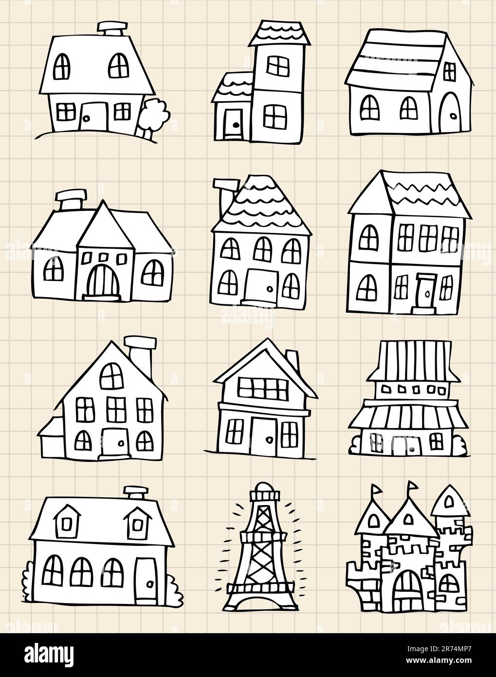 Department store roof Stock Vector Images - Alamy