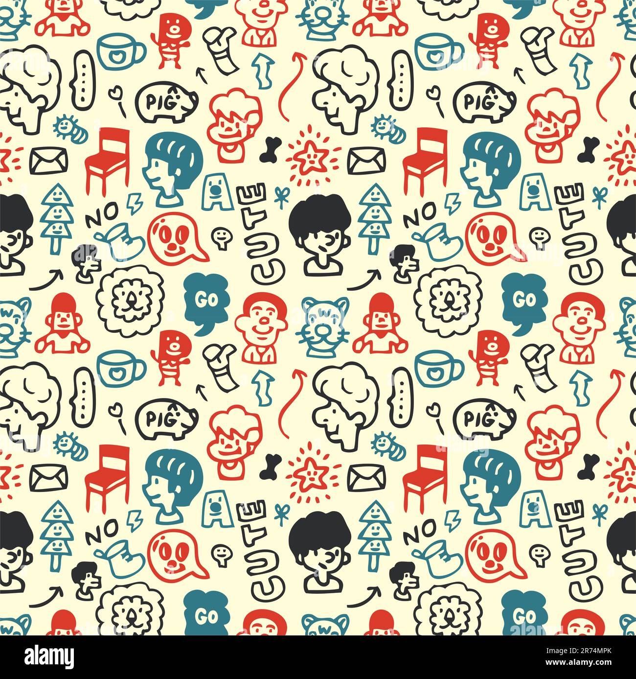 Scary pattern element hi-res stock photography and images - Alamy