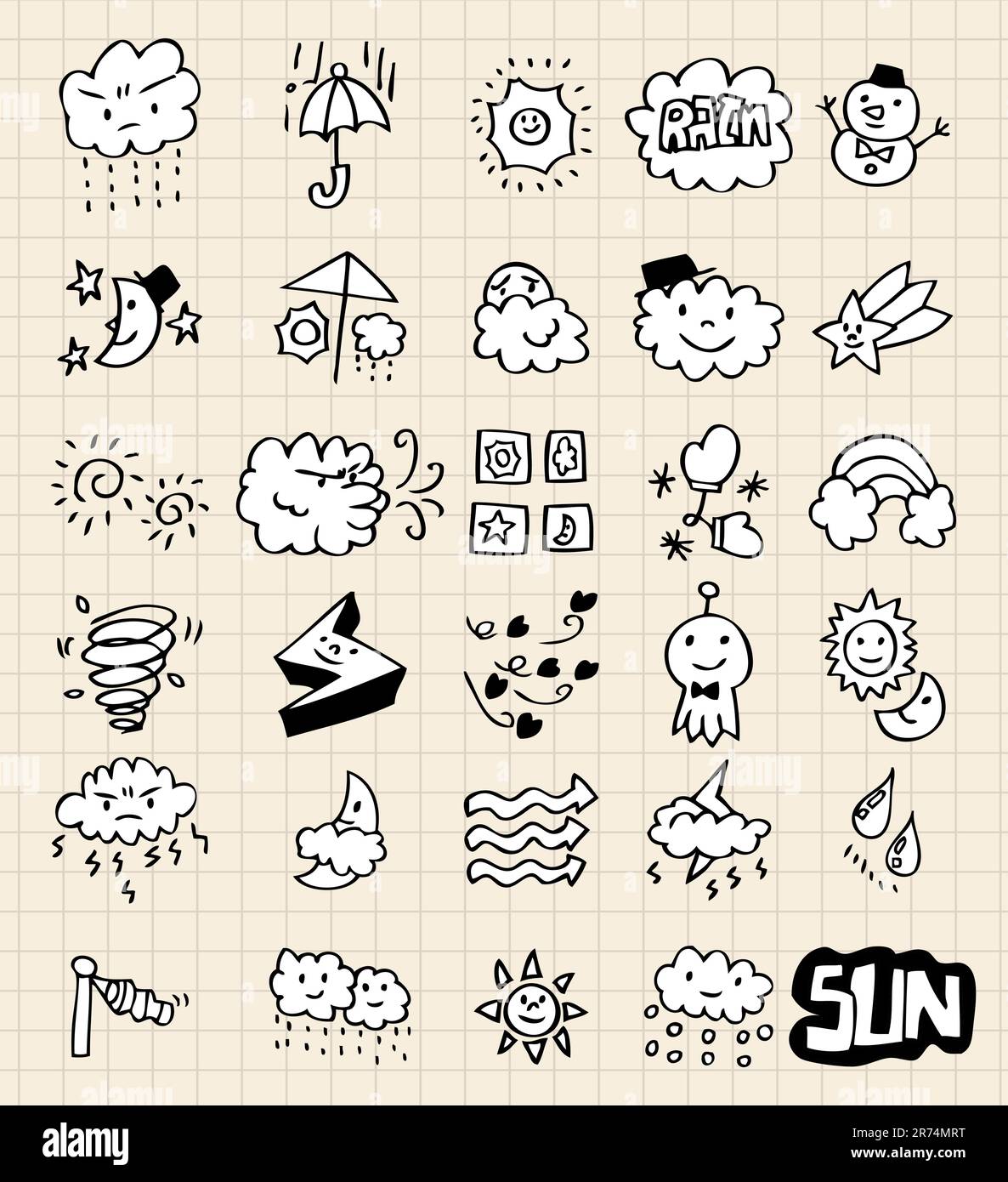 hand draw weather Stock Vector Image & Art - Alamy hand draw weather Stock Vector Image & Art - Alamy