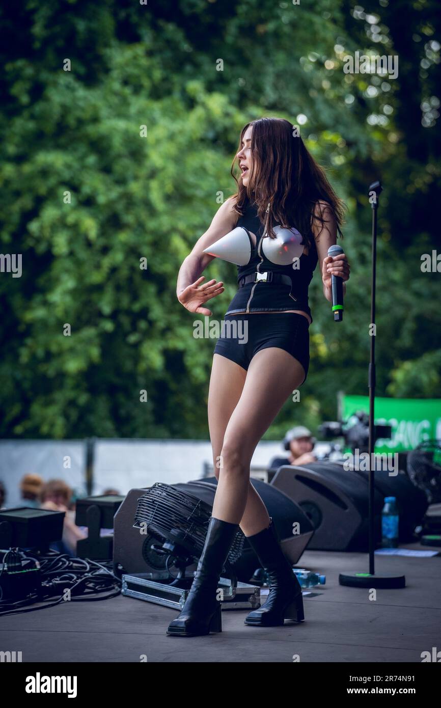 Copenhagen, Denmark. 09th, June 2023. The Australian electro pop band ...