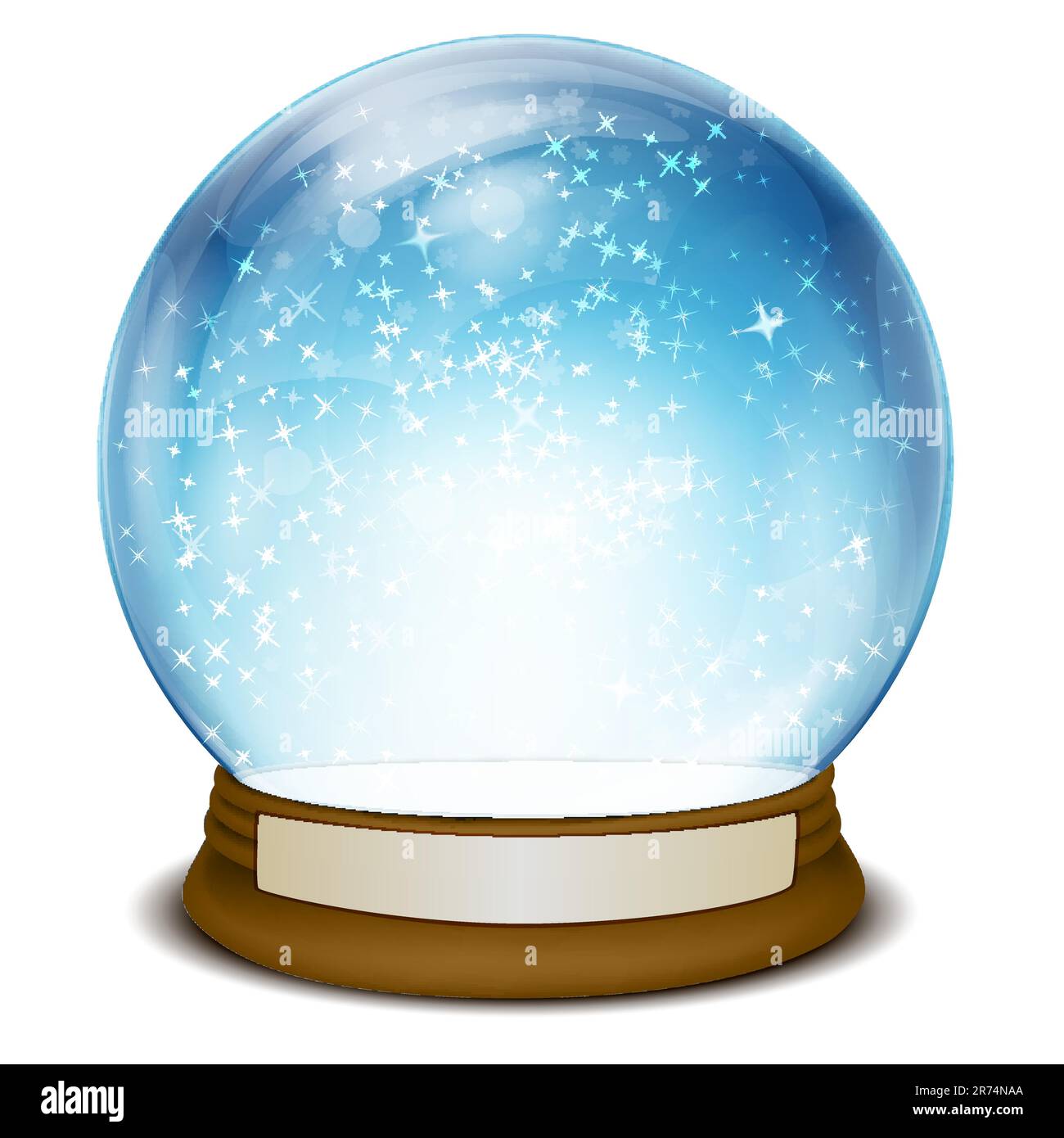 illustration of transparent globe on white background Stock Vector ...
