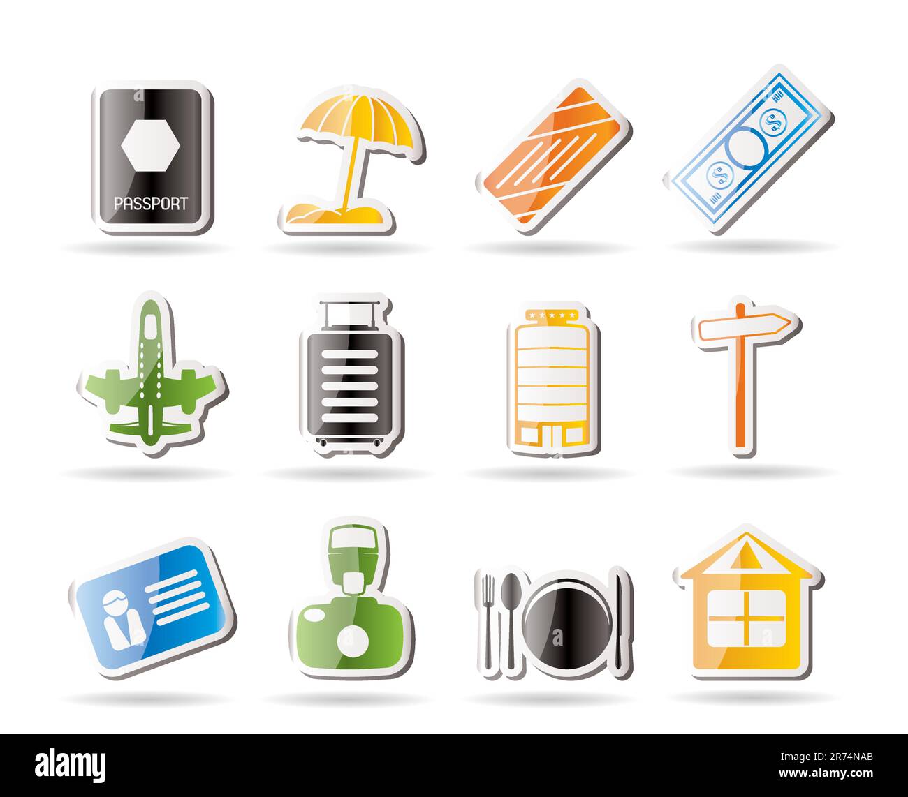 Travelling sign Stock Vector Images - Alamy