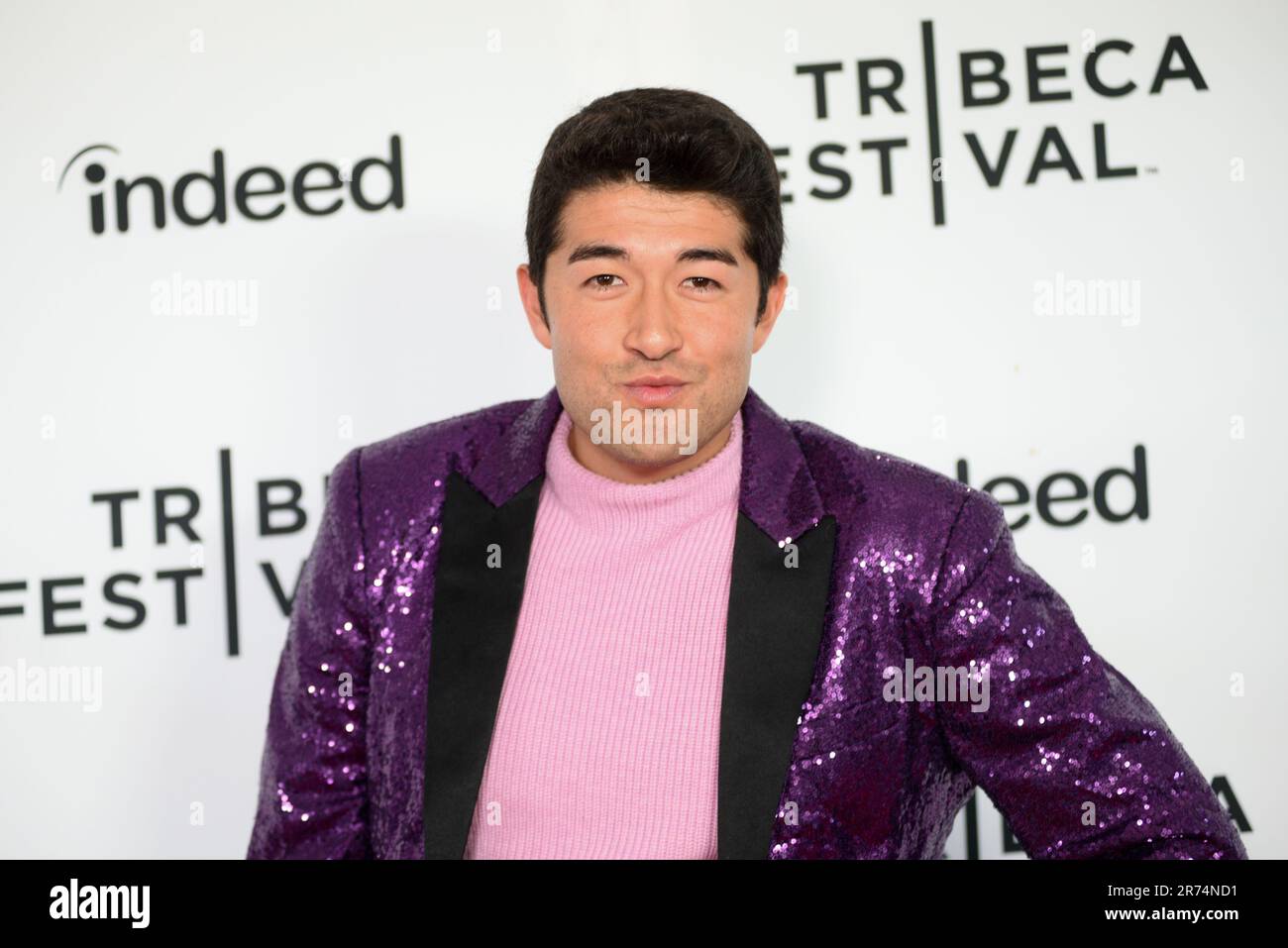 New York, USA. 12th June, 2023. Dylan Adler walking the red carpet at ...