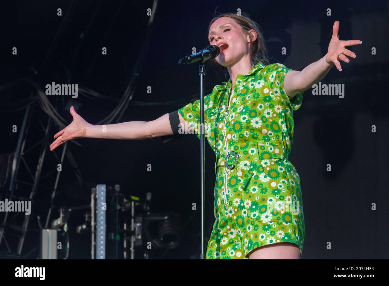 Sophie Ellis Bextor performing at the Cambridge Club Festival, 2023 ...
