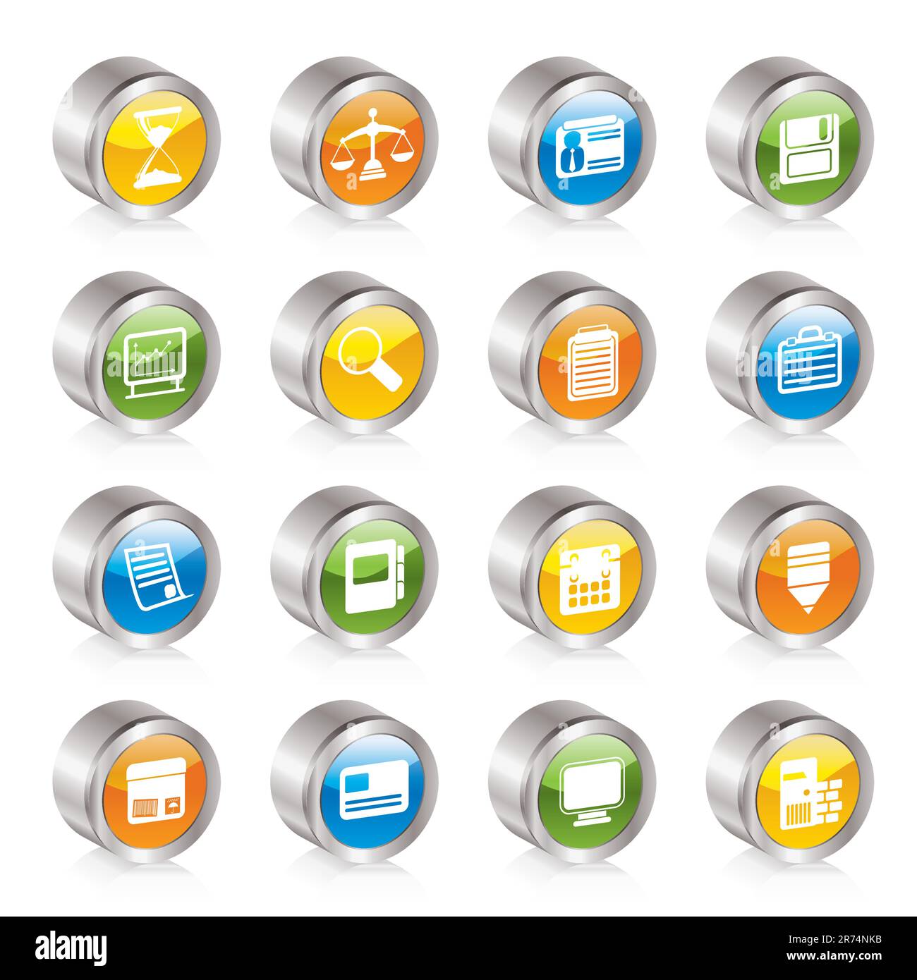 Office pictogram hi-res stock photography and images - Alamy