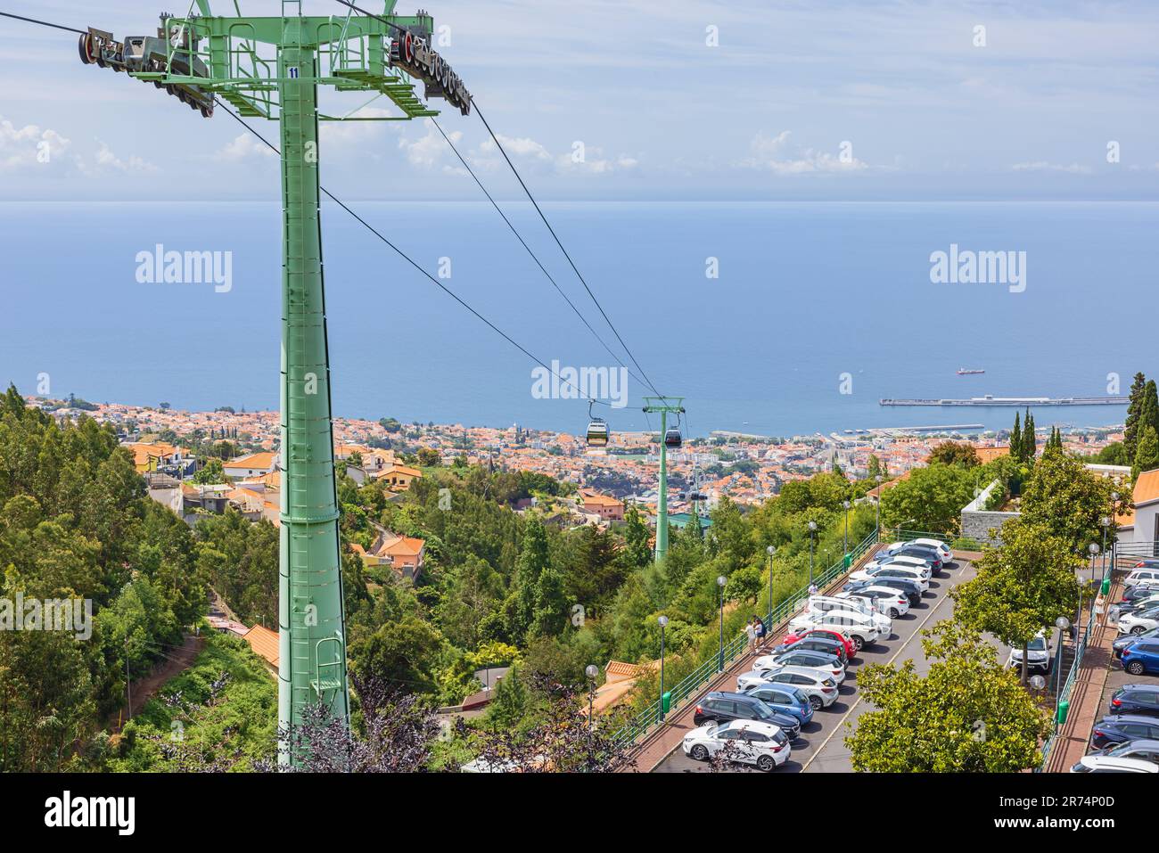 Editorial: FUNCHAL, MADEIRA, PORTUGAL, MAY 30, 2023 - Top station of ...