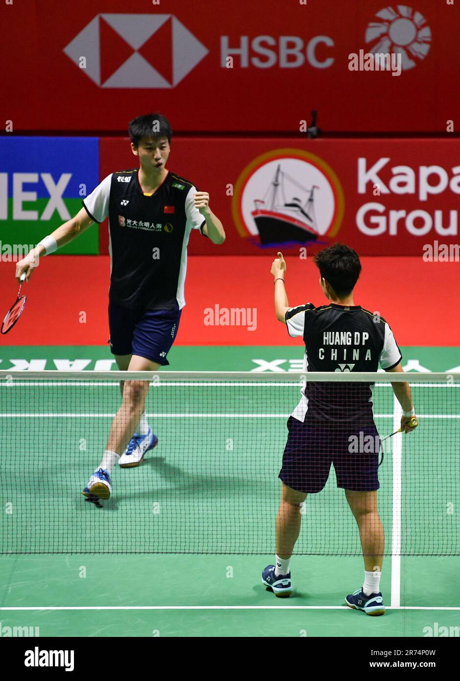 Jakarta, Indonesia. 13th June, 2023. China's Feng Yanzhe(L)/Huang ...