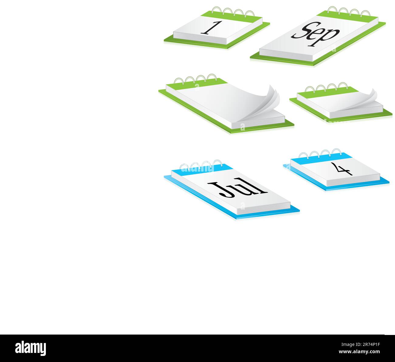 Desk Calendar. vector illustration Desk Calendar. vector illustration ...