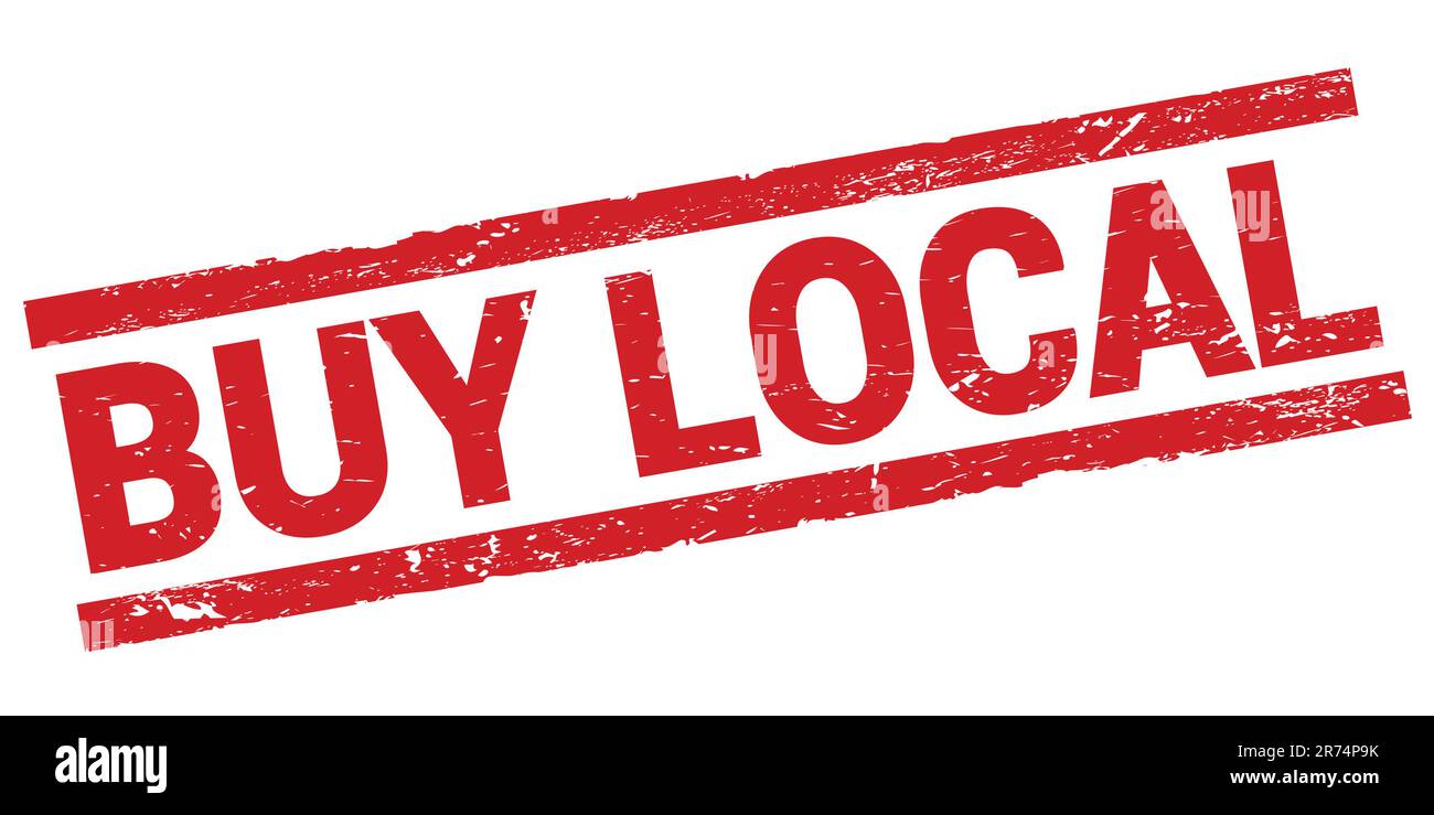 Buy local text on hi-res stock photography and images - Alamy